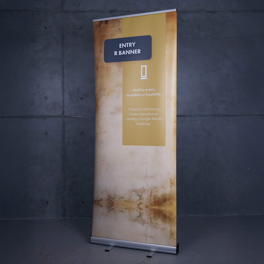 Very Displays Entry Roller Banner – Budget-Friendly & Reliable