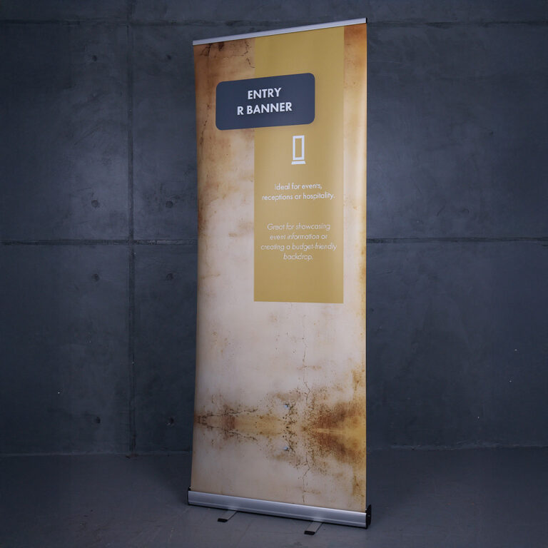 Very Displays Entry Roller Banner – Budget-Friendly & Reliable