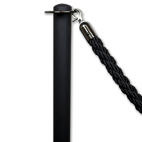 Black Cafe Barrier – Stylish, durable barrier solution