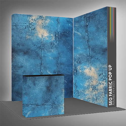 SEG Fabric Pop-up Display - Very Displays Trade Supplier