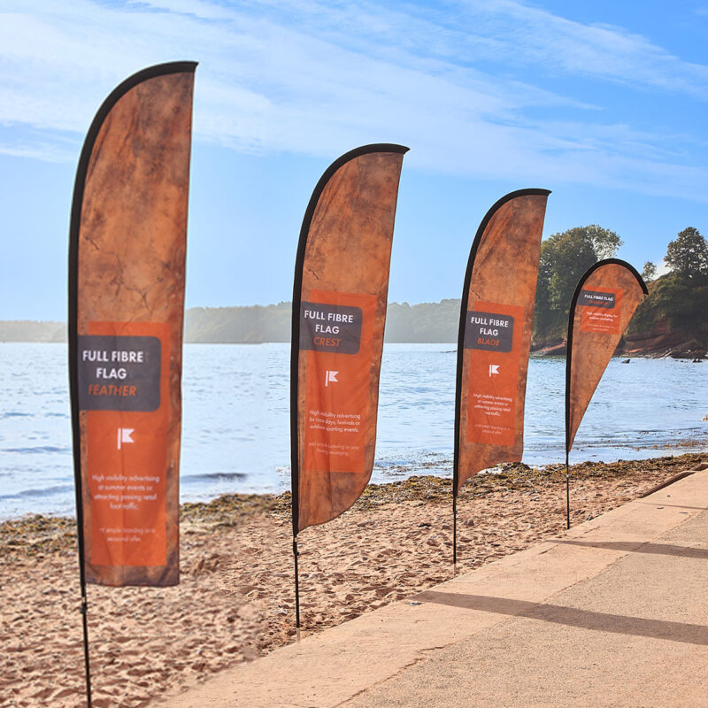 Full Fibre Flag – Durable, Lightweight Flag for Outdoor Branding