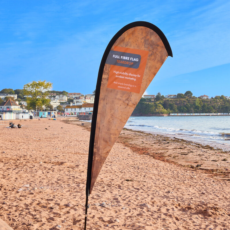 Full Fibre Flag – Durable, Lightweight Flag for Outdoor Branding