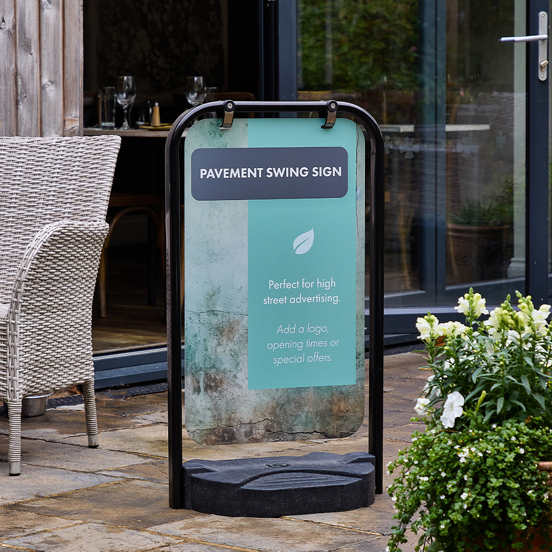 Pavement Signage - Very Displays Portable Display Trade Supplier