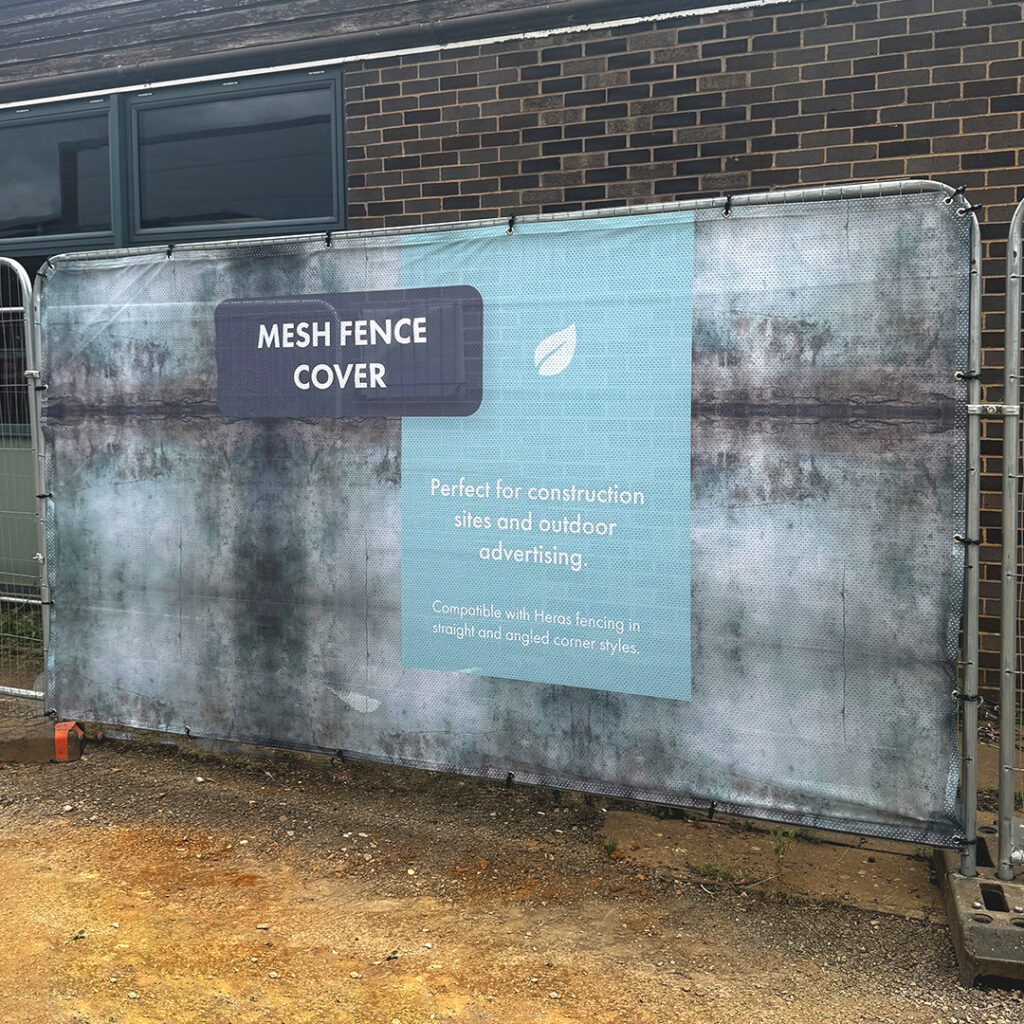 Mesh Fence Covers - Very Displays
