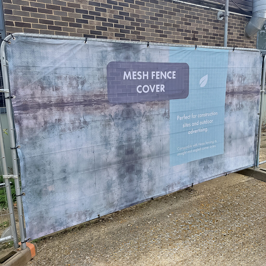 Mesh Fence Covers - Very Displays